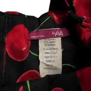 Ixia | Dresses | Ixia Black Cherry Dress | Poshmark